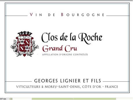 Clos de la Roche Grand Cru - BVV
